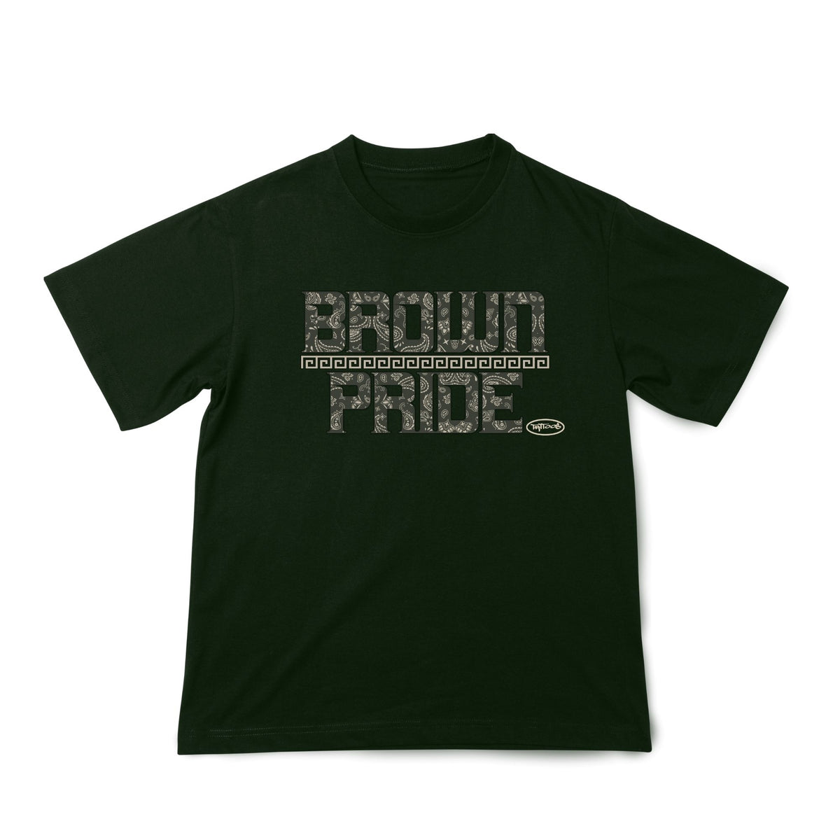 Brown Pride Bandana Tee – Brown Pride Tattoo Shop