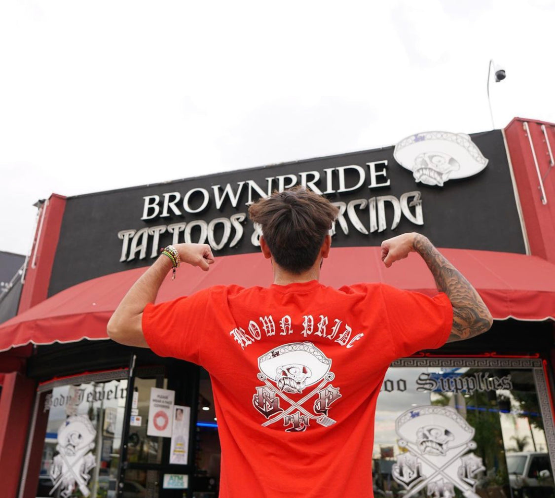 Classic Tee – Brown Pride Tattoo Shop